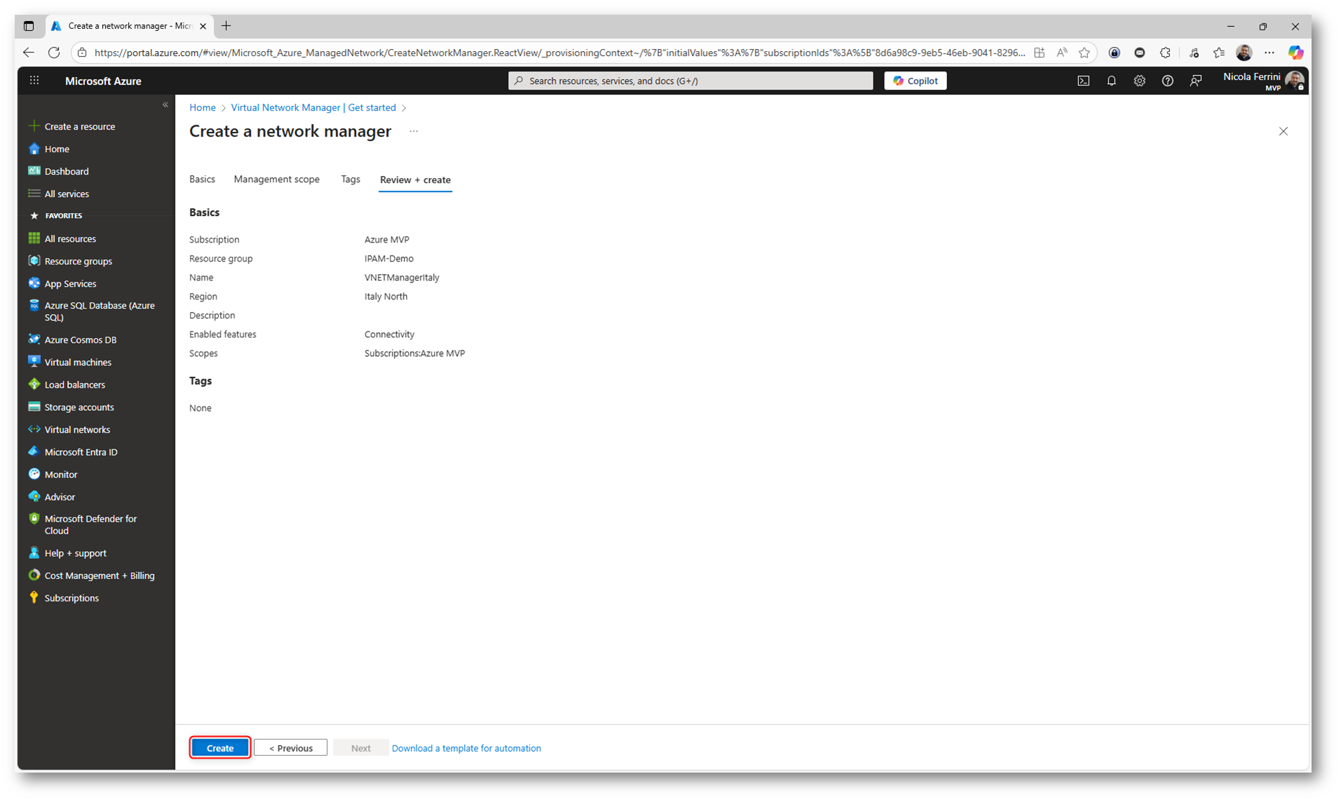 IP Address Management (IPAM) in Azure Virtual Network Manager - ICT Power