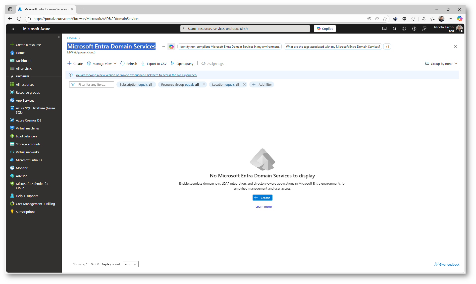Configurare Microsoft Entra Domain Services - ICT Power