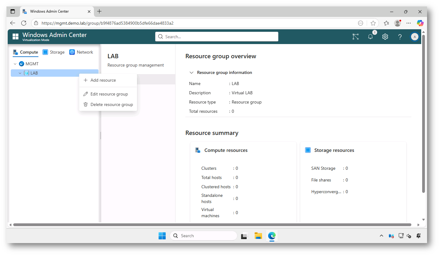 Windows Admin Center Virtualization Mode (vMode) - ICT Power