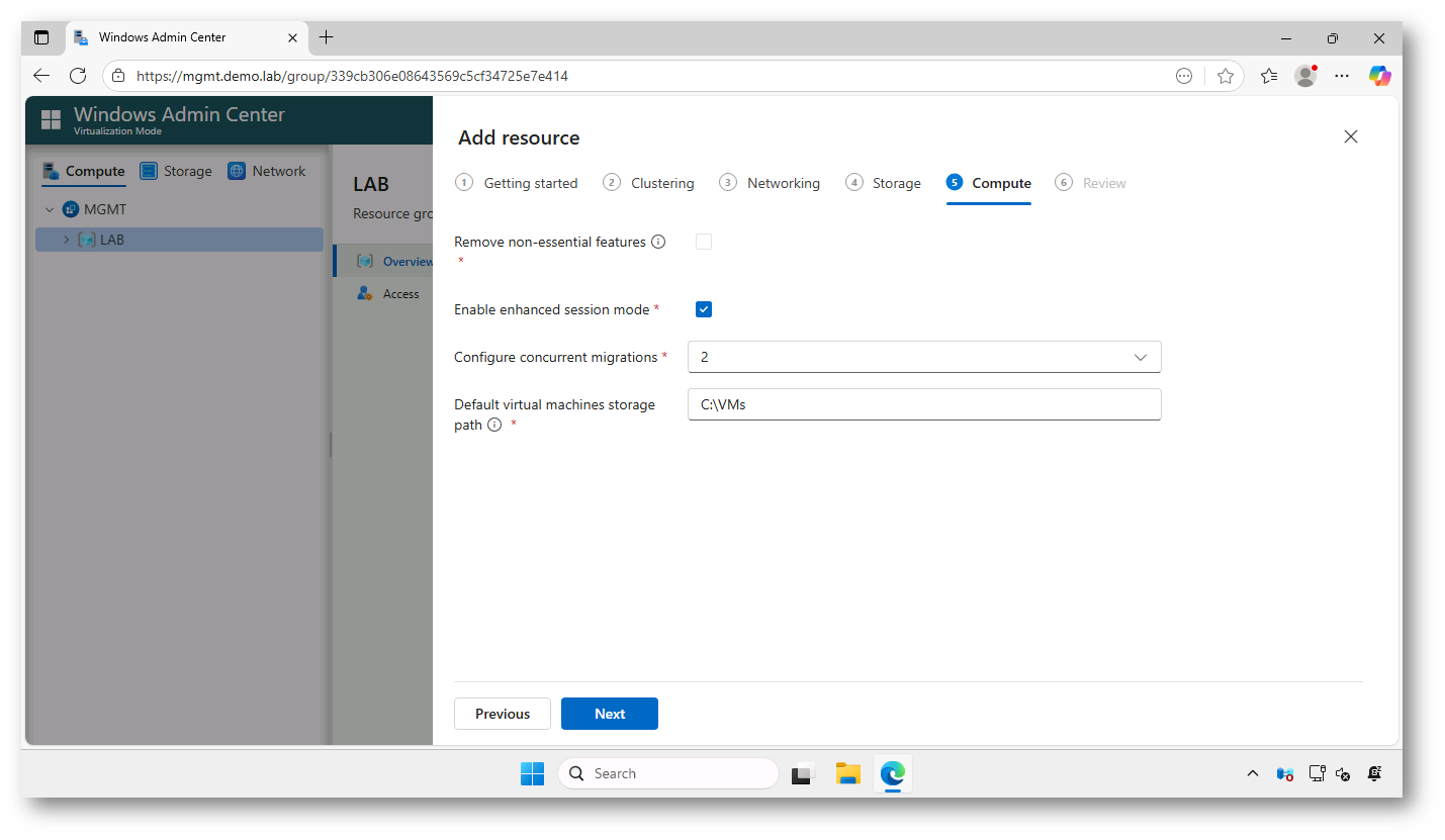 Windows Admin Center Virtualization Mode (vMode) - ICT Power