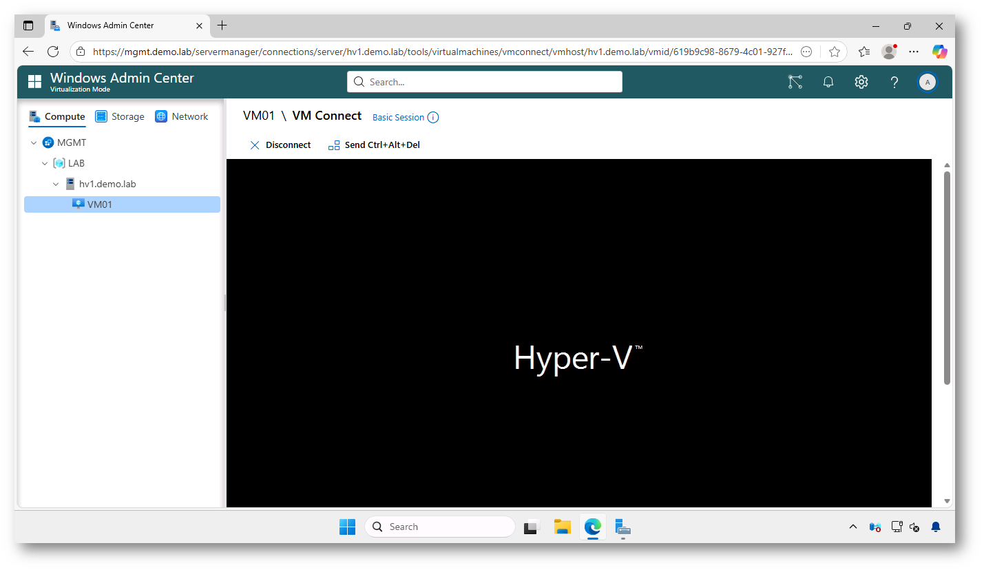 Windows Admin Center Virtualization Mode (vMode) - ICT Power